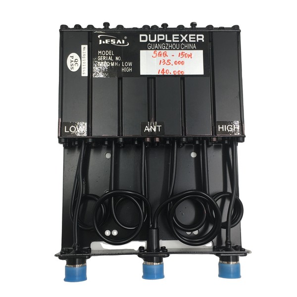 Duplexer VHF 136-174MHz 50W Band Reject Cavity Duplexer for Radio Repeater - Xinlun Communications