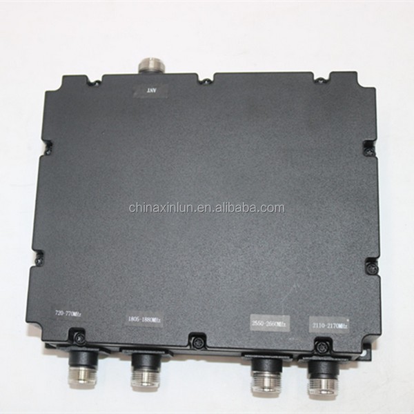 4 In 1 Out RF Passive Combiner or Quadplexer for Telecom Application ...